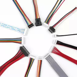 PVC elektrische aangepaste platte kabel met JST Delphi Yeonho-connector